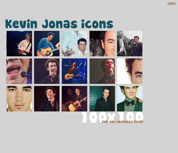 Kevin Jonas icon set by iriina on DeviantArt