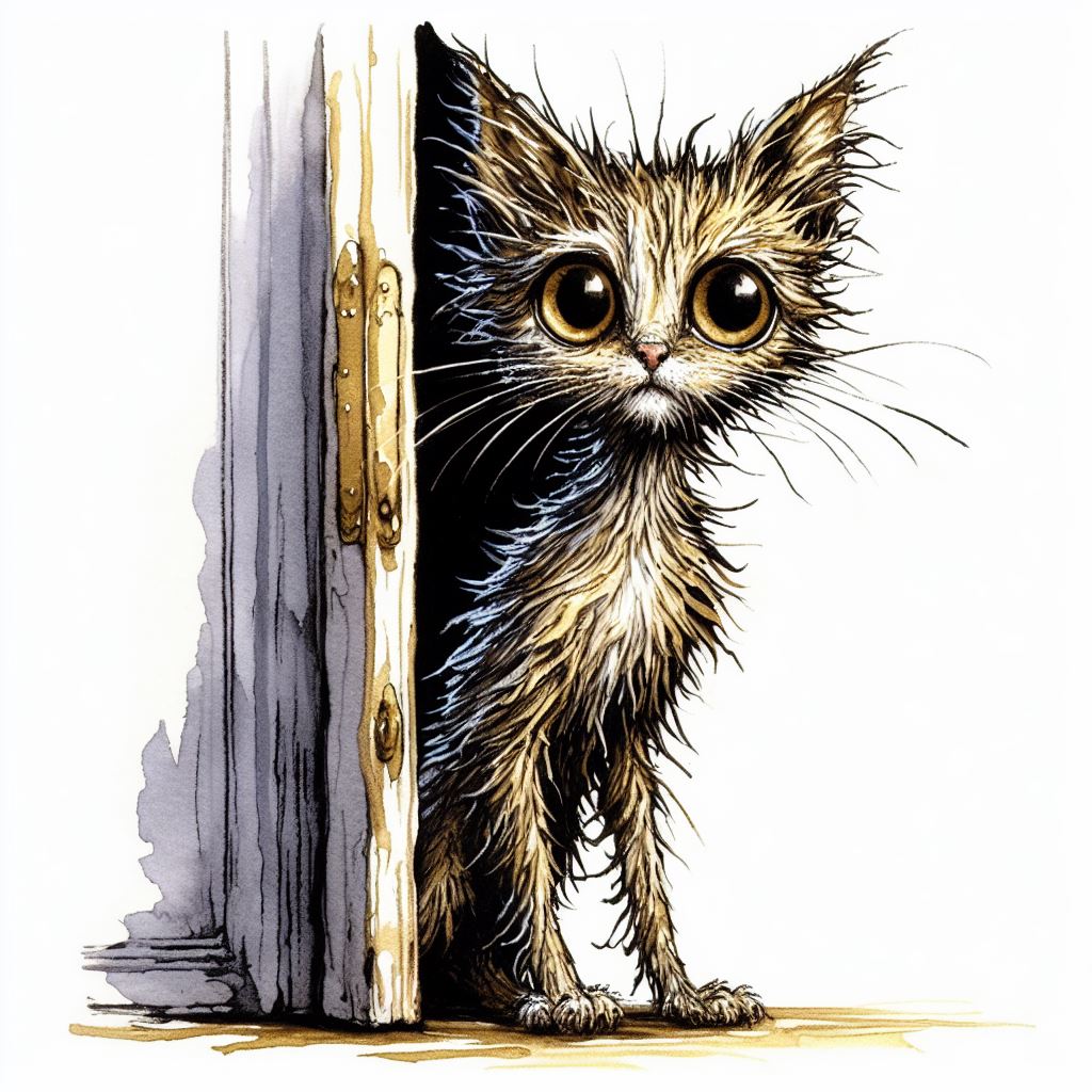 Funny cat by Fineaiart on DeviantArt