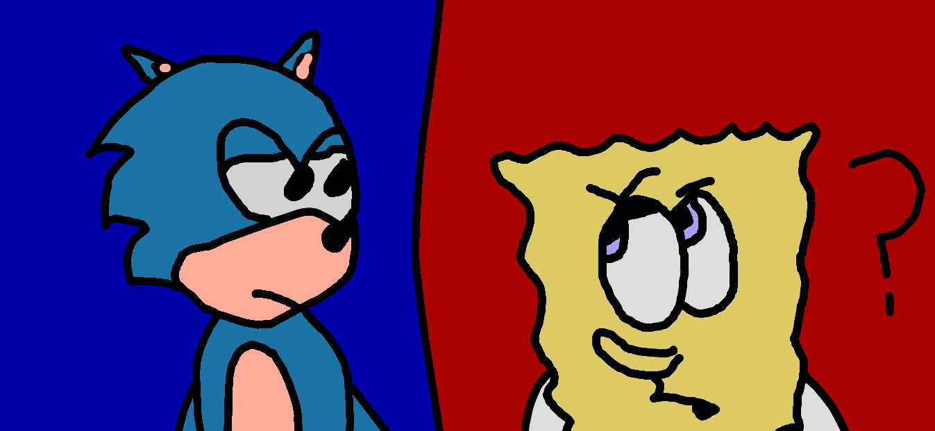 Sonic Meets Spongebob (FREE THUMBNAIL ONLY) by smurfydannein on DeviantArt