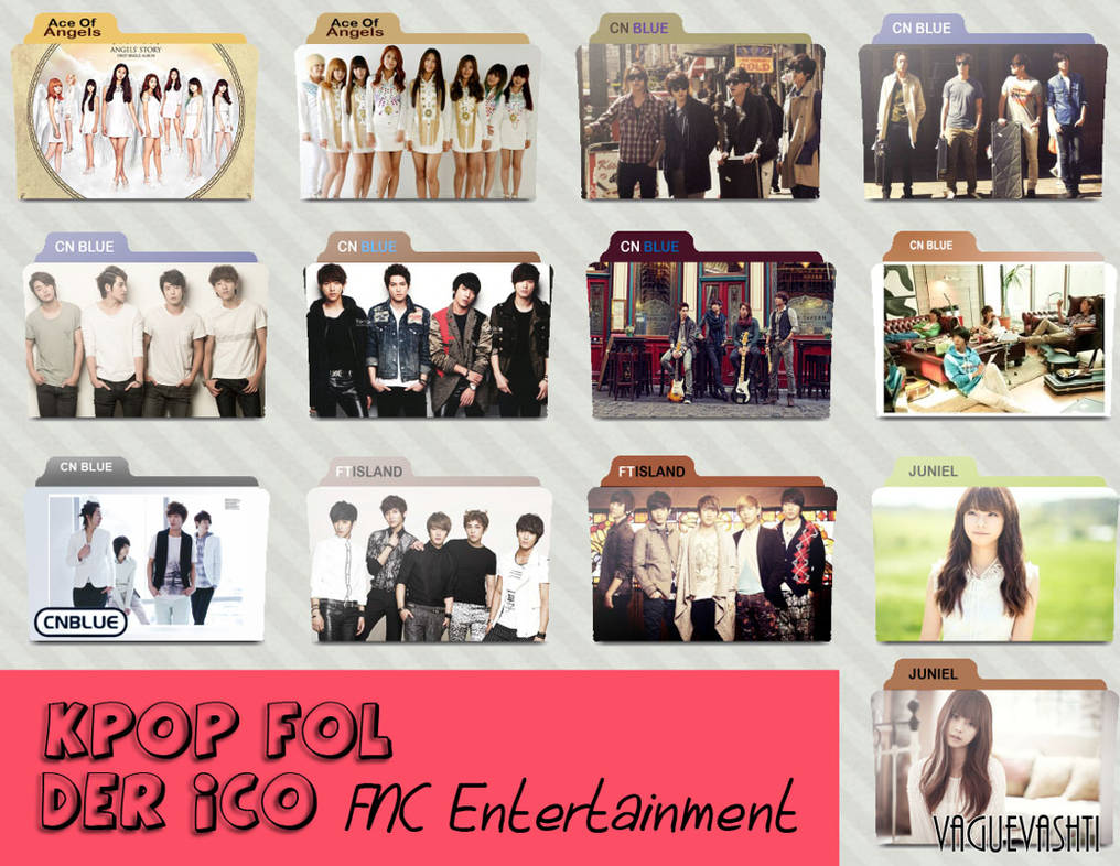 KPOP Folder Icons - FNC Ent (Pack) by vaguevashti on DeviantArt