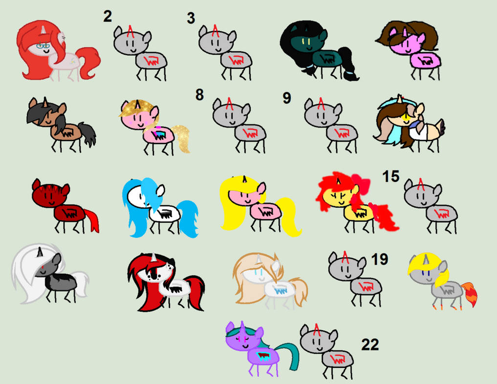 MLP Collab - All us in a nutshell-My Part. by SweetieSammyCakes on ...