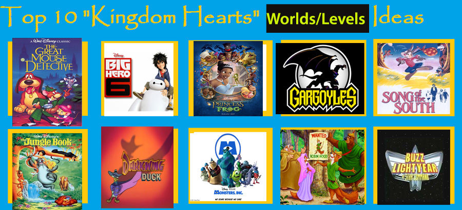 Top 10 Kh Worlds by ToaDJacara on DeviantArt