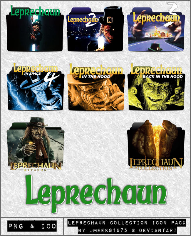 Leprechaun Collection (93-18) Folder Icon Pack by JMeeks1875 on DeviantArt