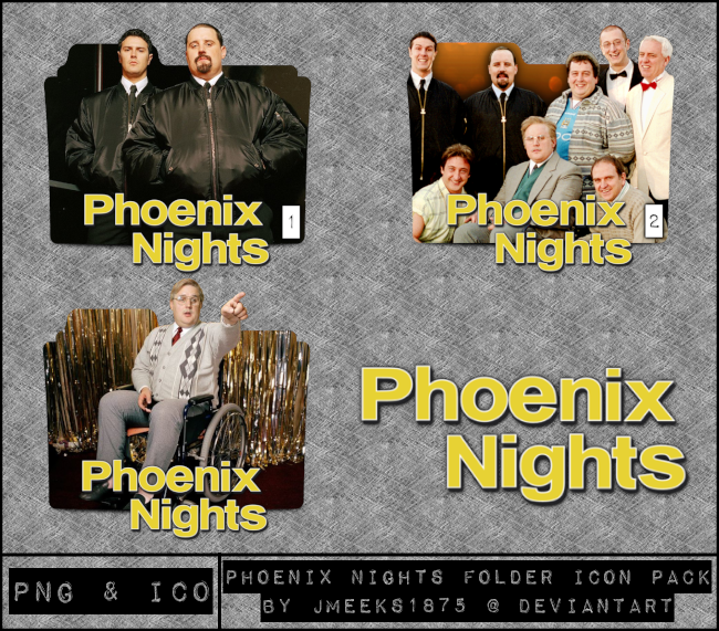Phoenix Nights (2001-02) Folder Icon Pack by JMeeks1875 on DeviantArt