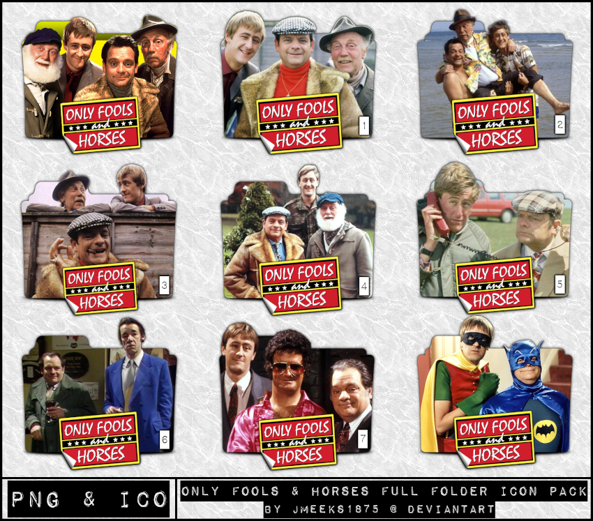 Only Fools And Horses Folder Icon Pack by JMeeks1875 on DeviantArt