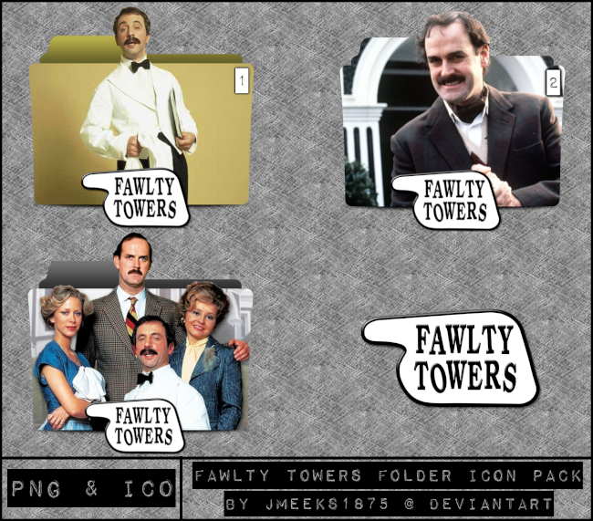 Fawlty Towers (75-79) Folder Icon Pack by JMeeks1875 on DeviantArt