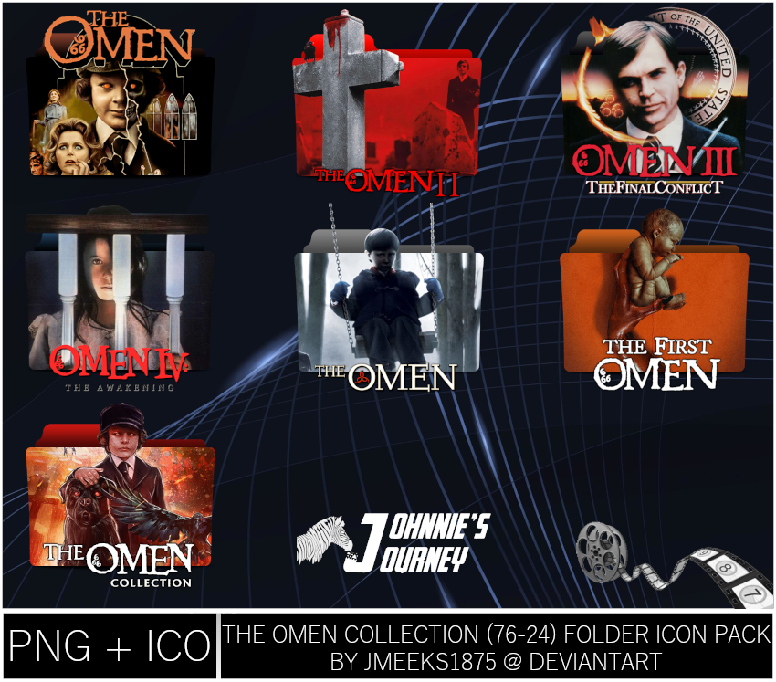 The Omen Collection (76-24) Folder Icon Pack by JMeeks1875 on DeviantArt