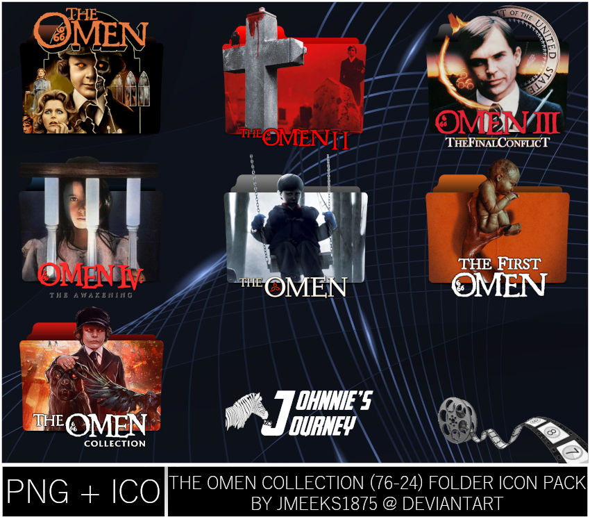 The Omen Collection (76-24) Folder Icon Pack by JMeeks1875 on DeviantArt