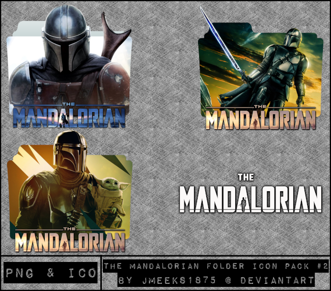 The Mandalorian Folder Icon Pack 2 by JMeeks1875 on DeviantArt