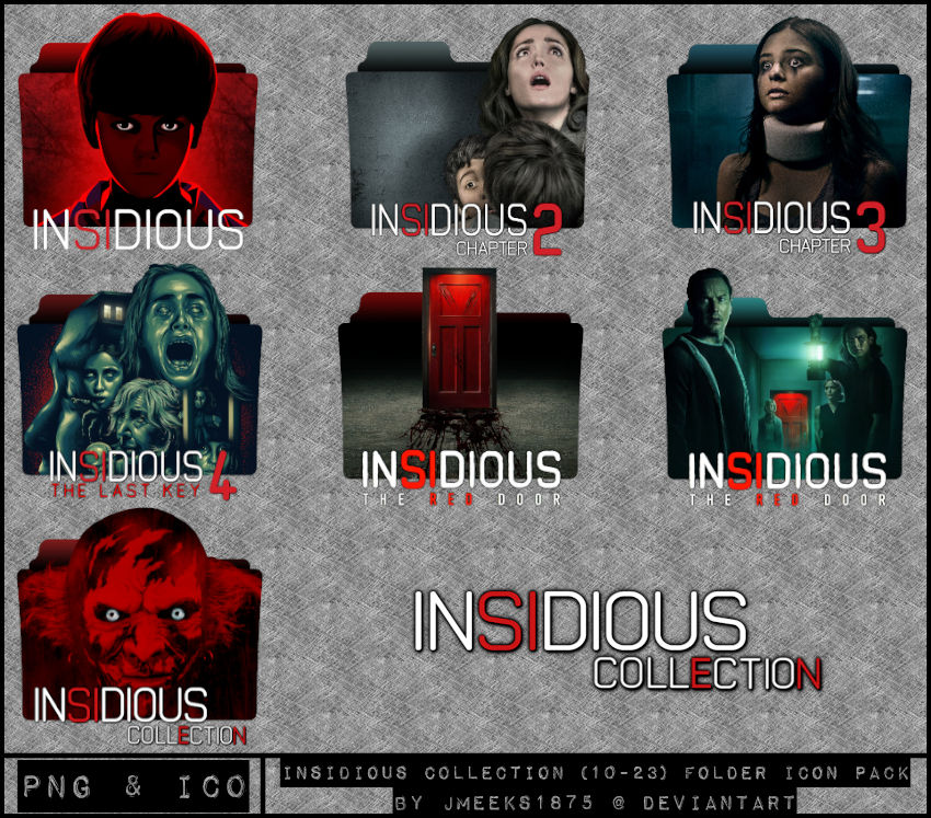 Insidious Collection (10-23) Folder Icon Pack by JMeeks1875 on DeviantArt
