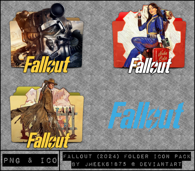 Fallout (2024) Folder Icon Pack by JMeeks1875 on DeviantArt