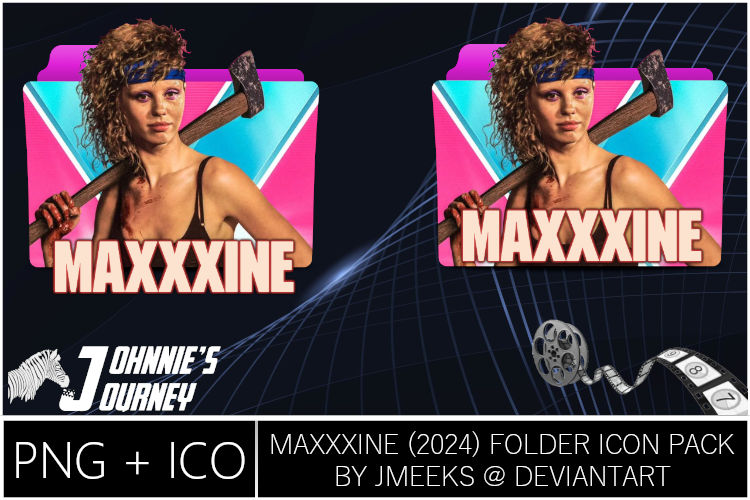 Maxxxine (2024) Folder Icon Pack by JMeeks1875 on DeviantArt