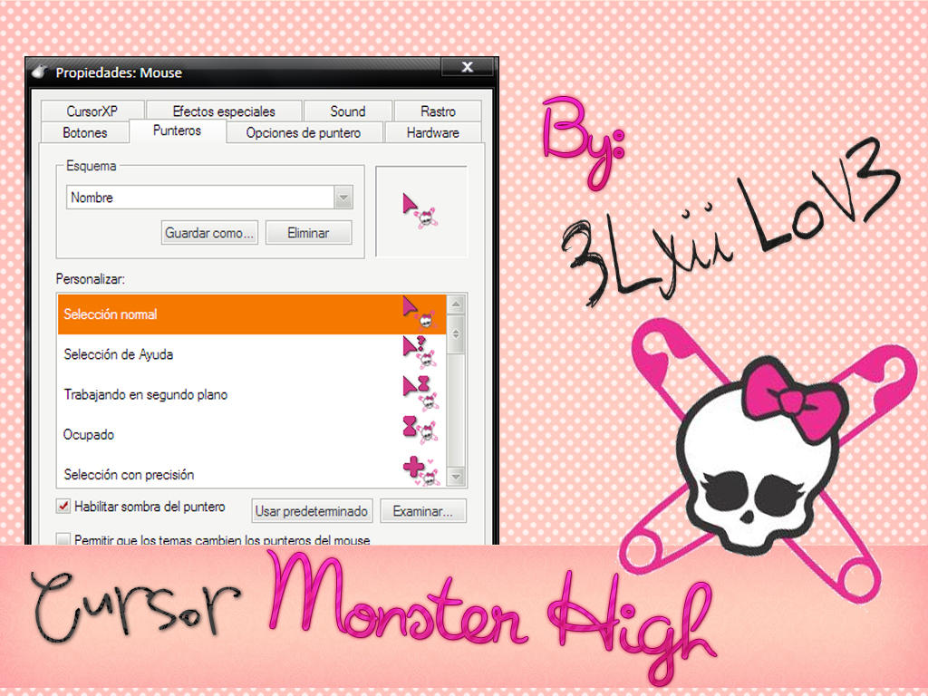 Cursor monster High ^^ (ZIP) by 3LxiiLov3 on DeviantArt
