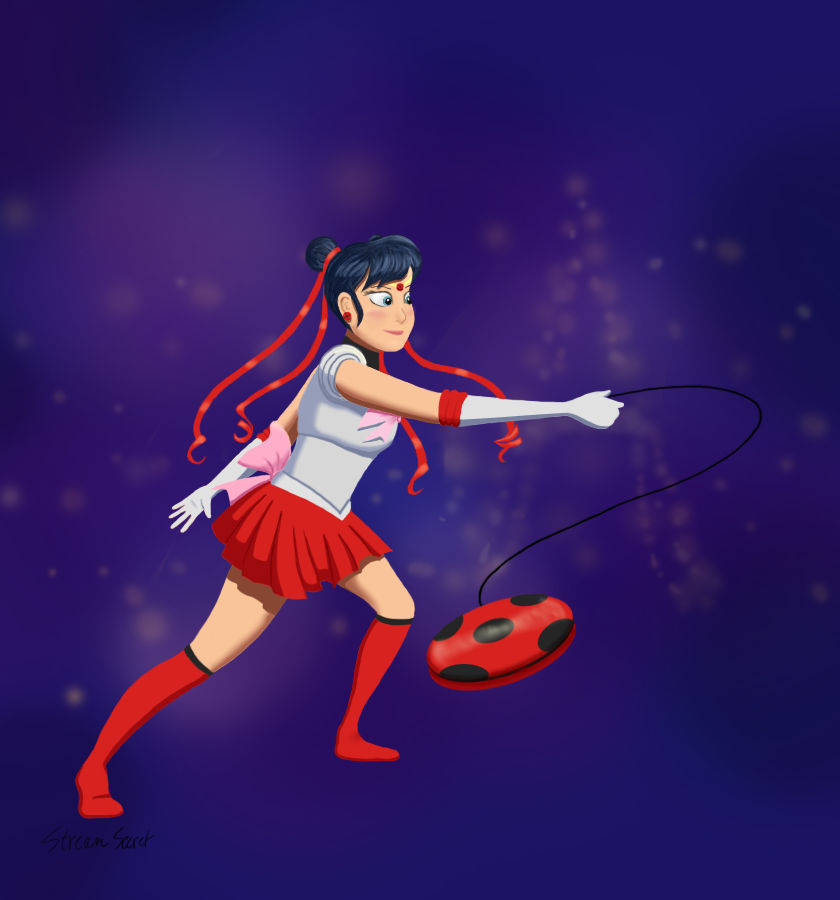 Sailor Ladybug (without text) by StreamSecret on DeviantArt