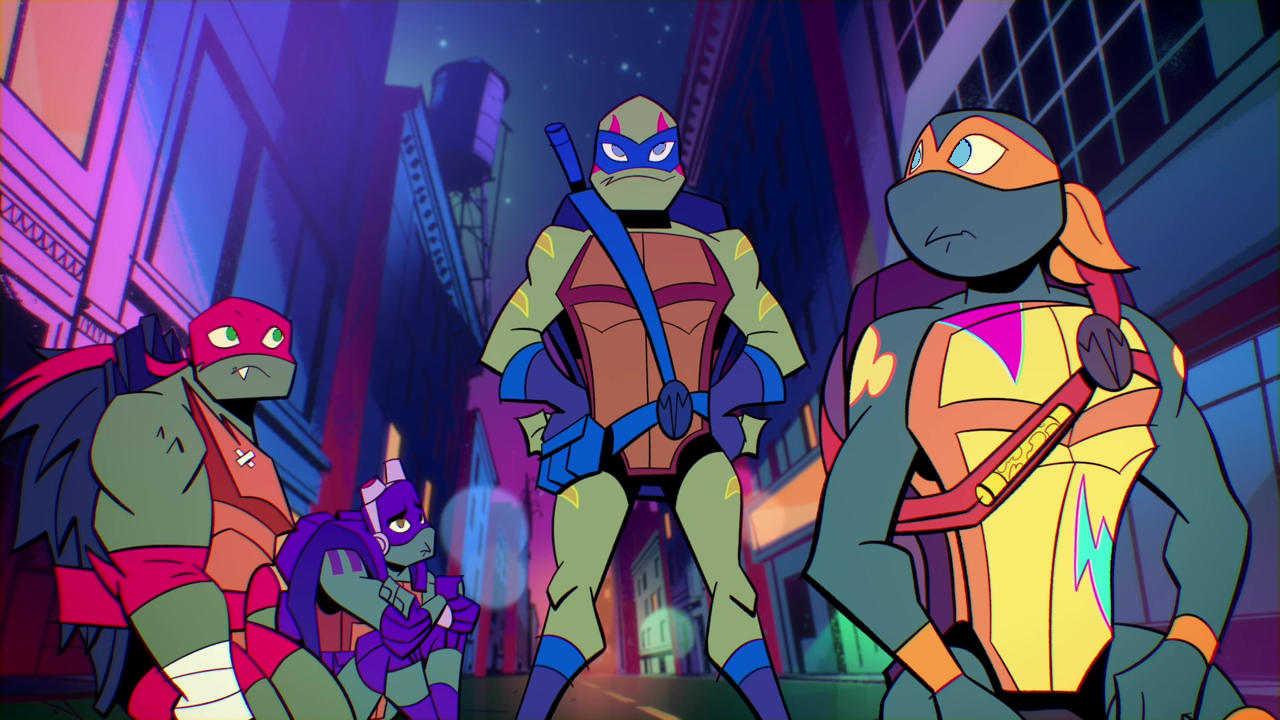 Rottmnt redraw screencap Origami Tsunami by KappaTurtleGirl on DeviantArt