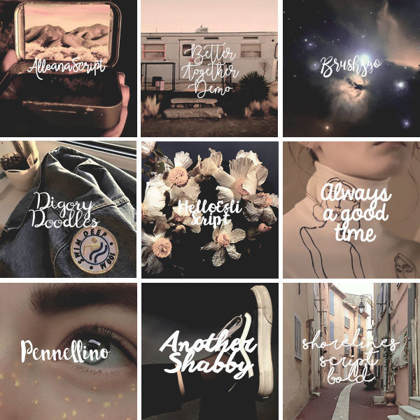 Handwritten Font Pack by LittleMirr on DeviantArt