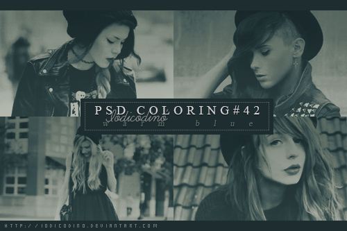 Psd Coloring 42: Warm Blue by Iodicodino on DeviantArt