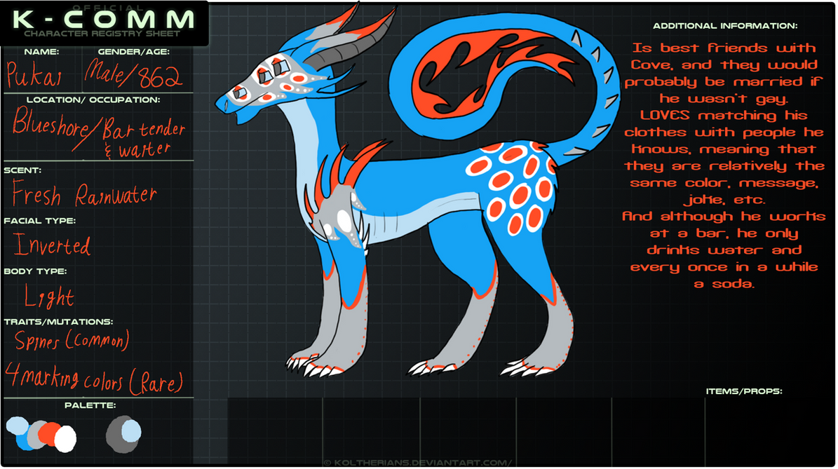 Pukai by MajorWolfy on DeviantArt