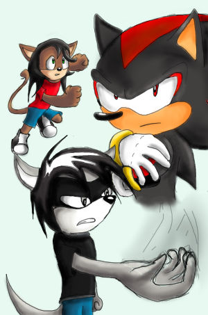 Fanfic story cover by Moonshine92 on DeviantArt