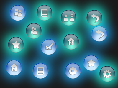 Glossy orb icons by scarlett-mist on DeviantArt