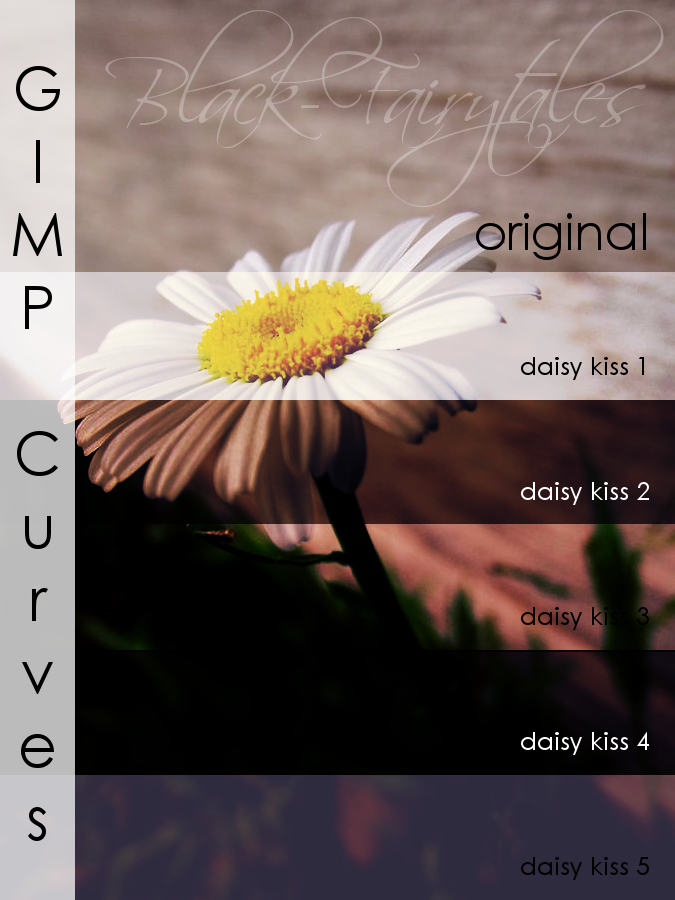 GIMPdaisykiss black-fairytales by Black-Fairytales on DeviantArt