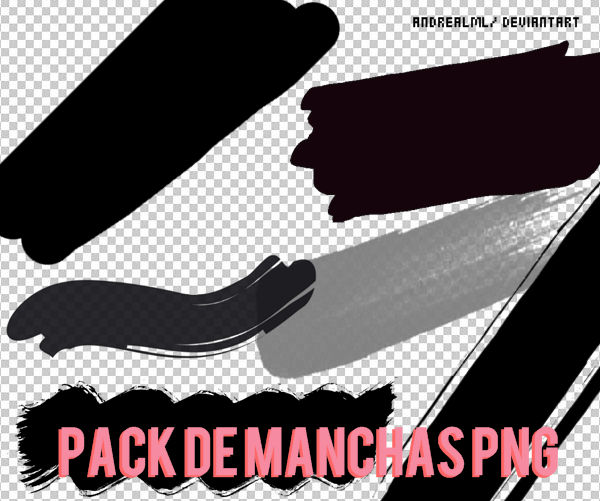 Pack de Manchas PNG by AndrealmL on DeviantArt