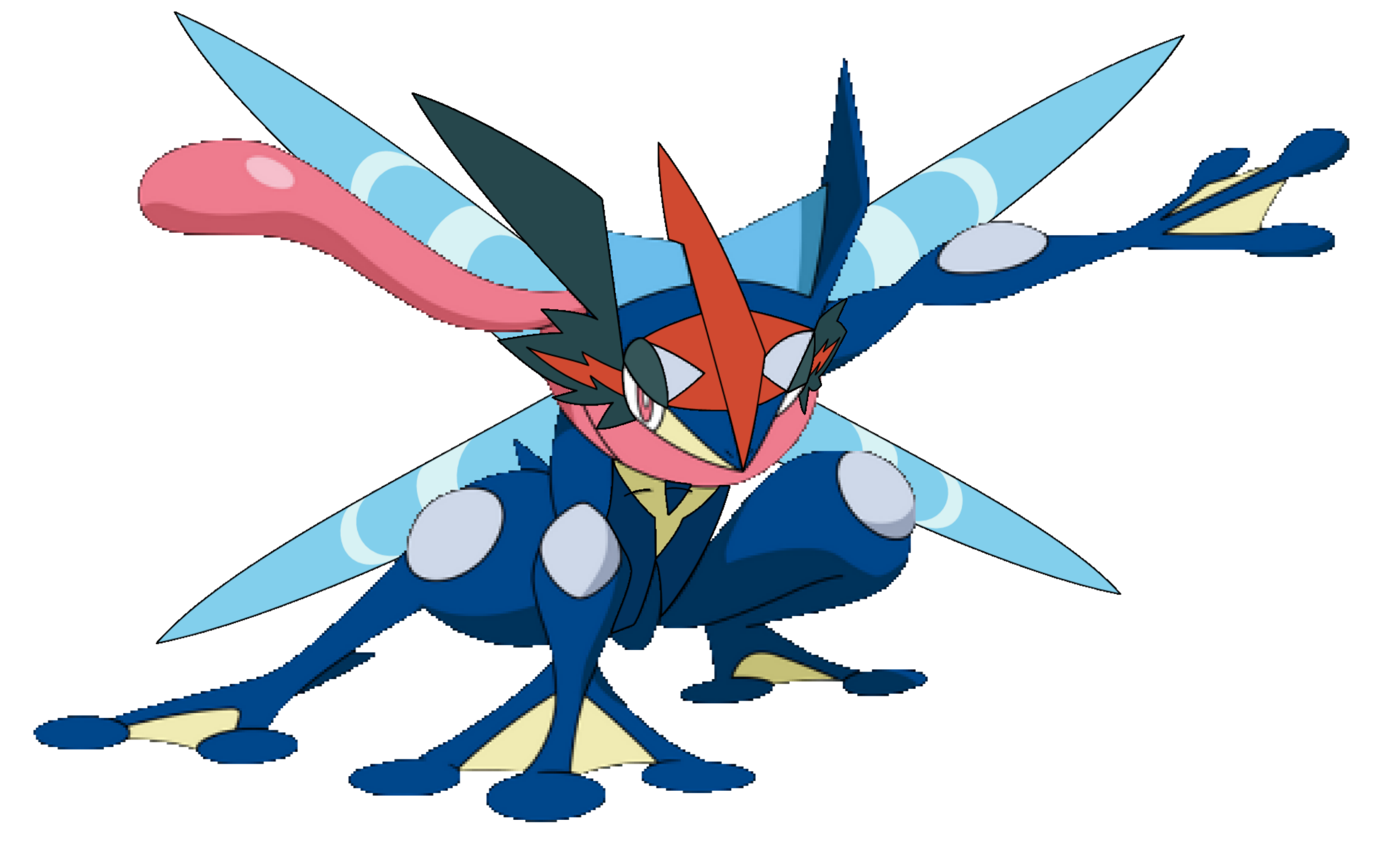 Ash-Greninja Pose by BatsUS-DHealy on DeviantArt