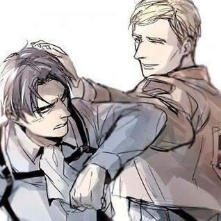 Erwin X Reader X Rivaille~ My Little Voice by Sheerpoint on DeviantArt