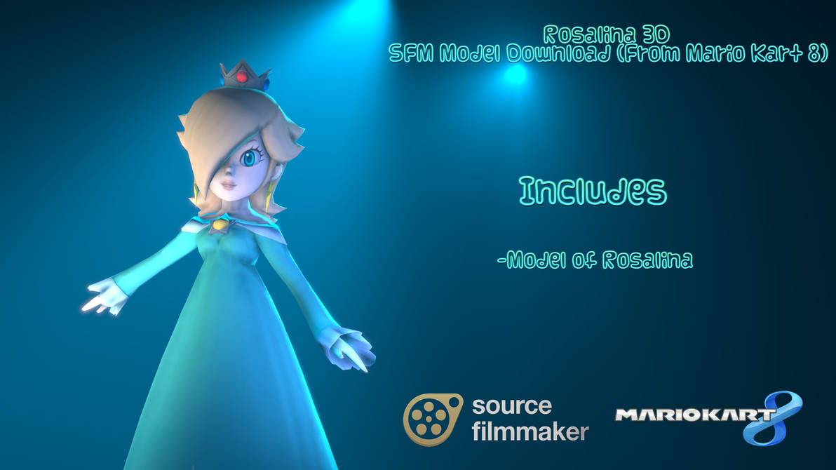 [SFM Resource] Rosalina 3D Model Download by Jpuffle5 on DeviantArt