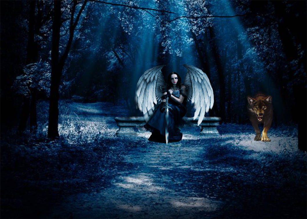 Forest angel by protectanimalrights9 on DeviantArt