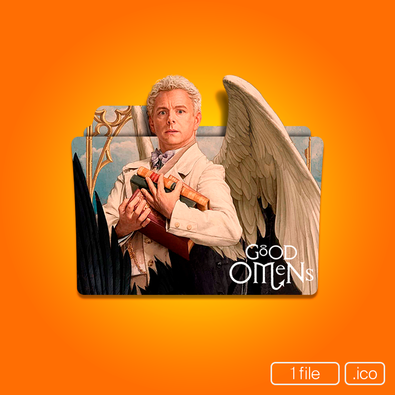 Good Omens (2019) Folder Icon by fleaart on DeviantArt