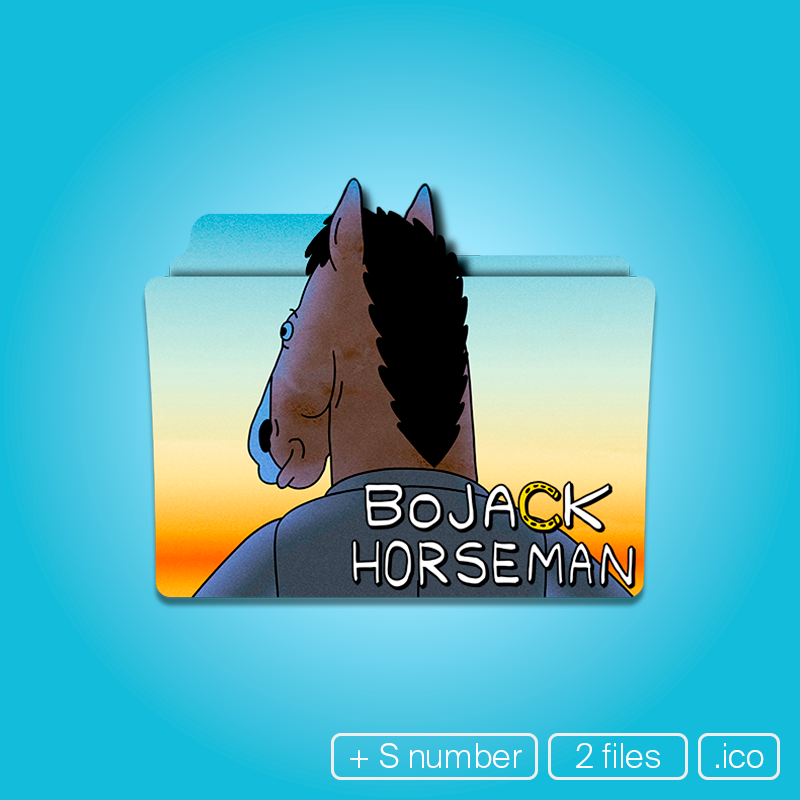 BoJack Horseman Season 6 Part 1 (2019) Folder Icon by fleaart on DeviantArt