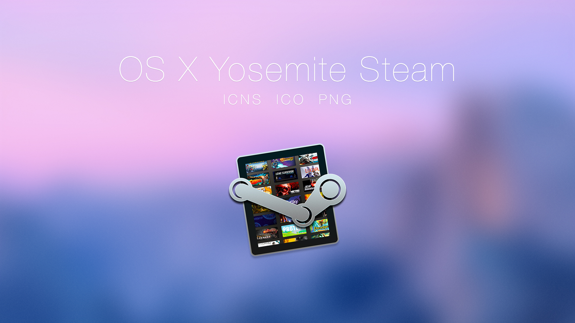 OS X Yosemite Steam Icon by JasonZigrino on DeviantArt