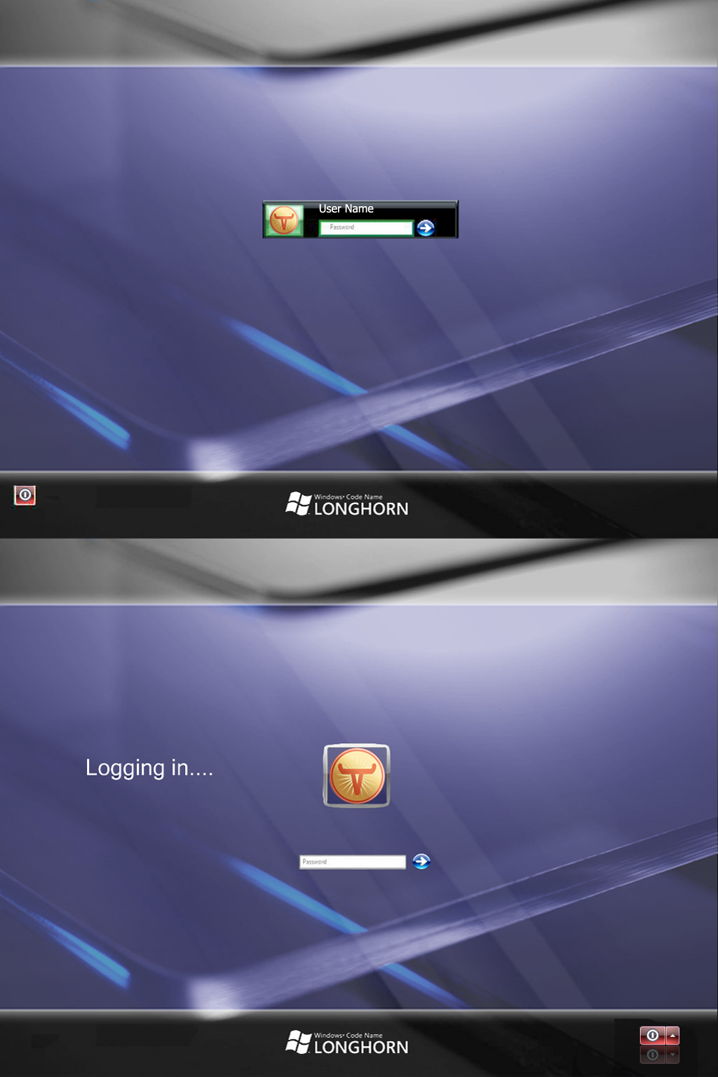 Longhorn Power Logon by sagorpirbd on DeviantArt