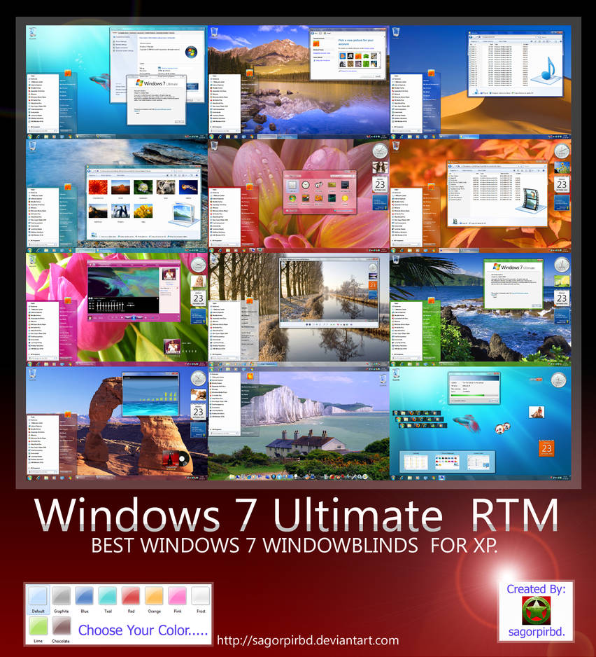 Windows 7 Ultimate RTM by sagorpirbd on DeviantArt