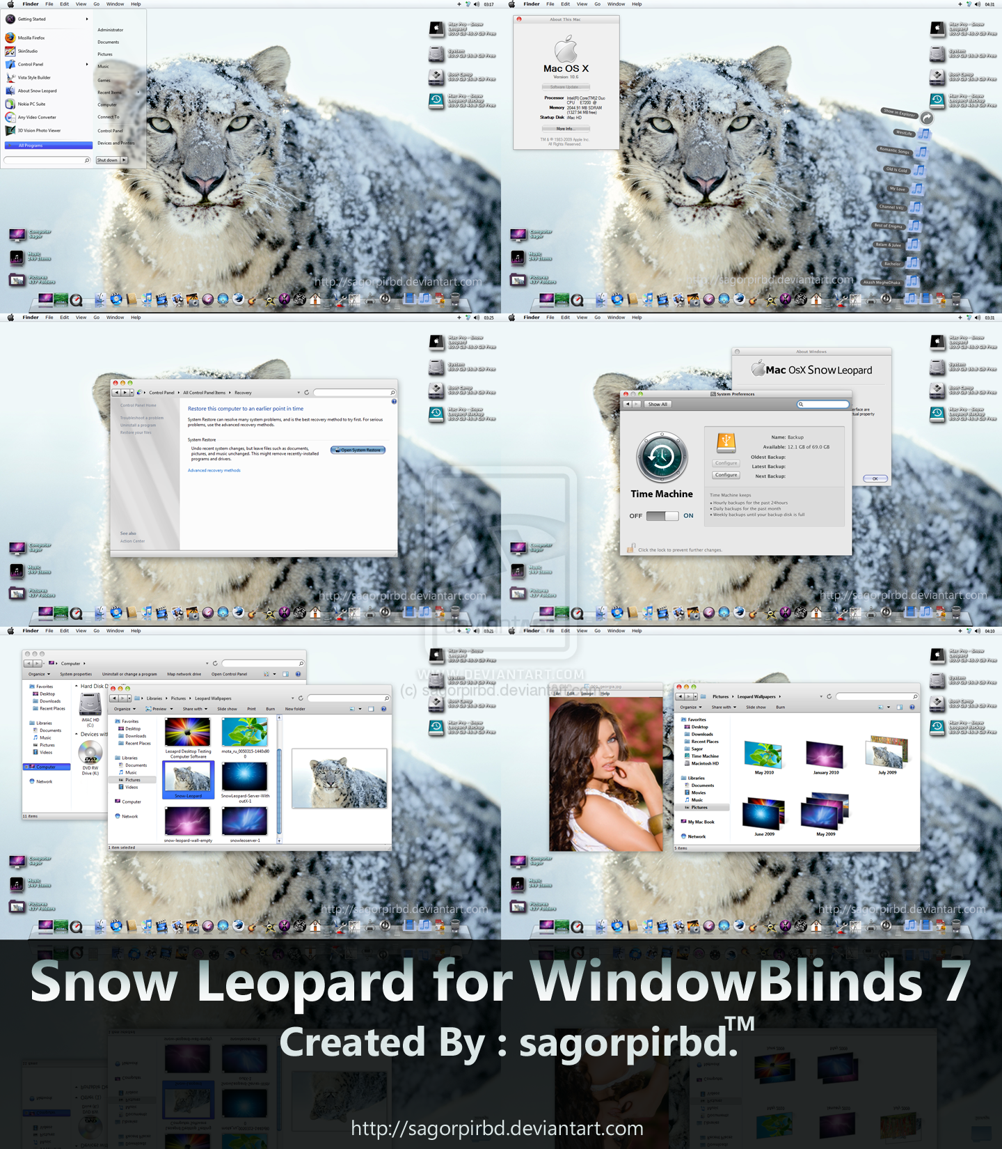 Snow Leopard Os Logo