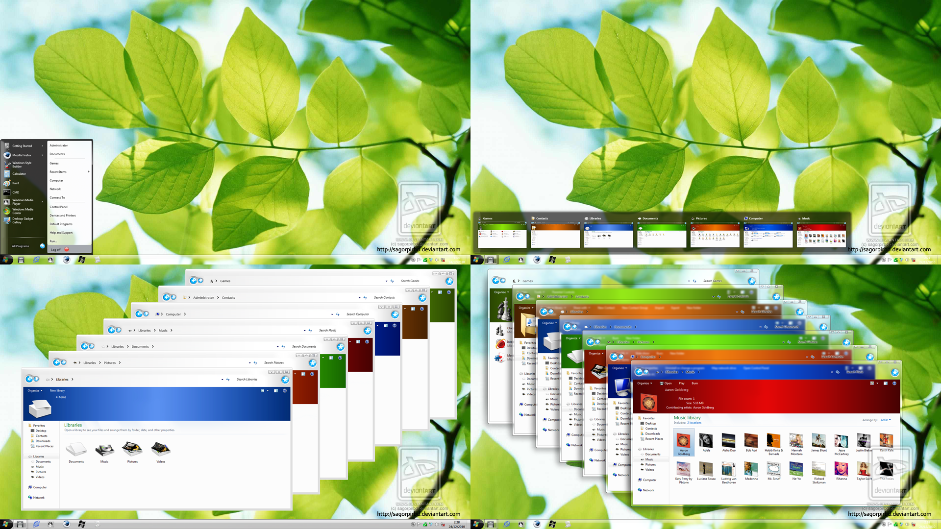 Windows 7 Themes Deviantart