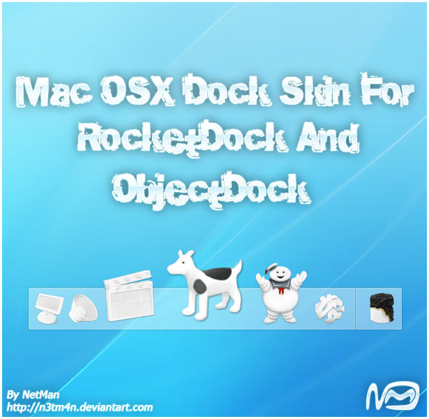 Mac Osx Dock Skin By N3tm4n On Deviantart 