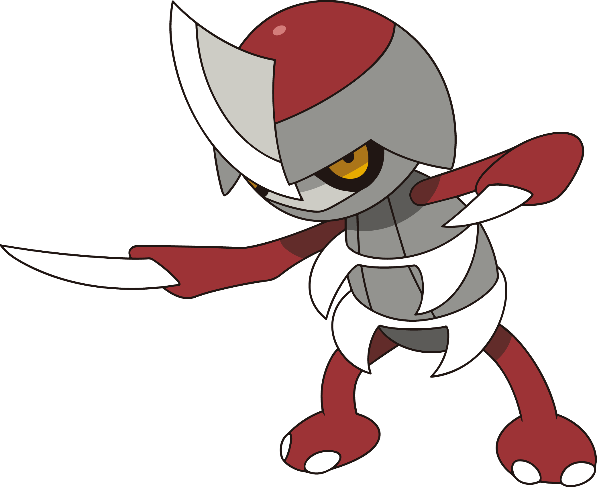 Pokemon Pawniard Vector File by tekserkan on DeviantArt