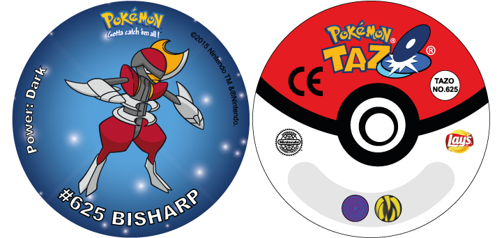 625 Bisharp Pokemon Tazos Vector Drawing by tekserkan on DeviantArt