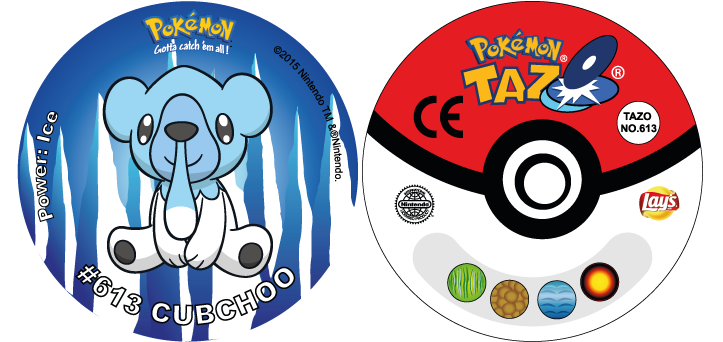 613 Cubchoo Pokemon Tazos Vector Drawing by tekserkan on DeviantArt
