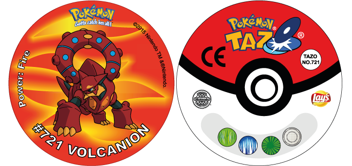 721 Volcanion Pokemon Tazos Vector Drawing by tekserkan on DeviantArt