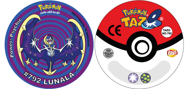 792 Lunala Pokemon Tazos Vector Drawing by tekserkan on DeviantArt
