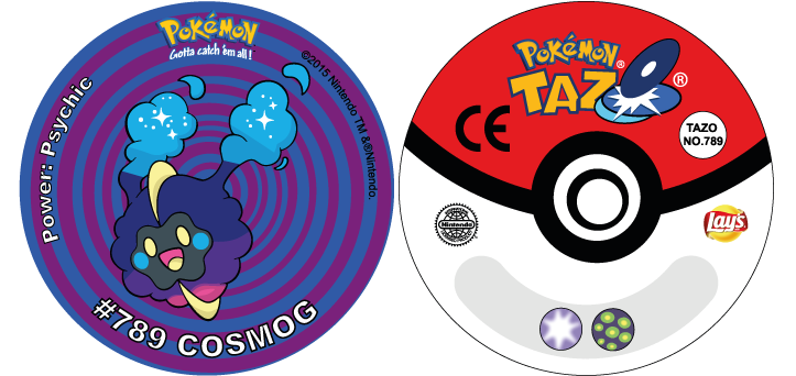 789 Cosmog Pokemon Tazos Vector Drawing by tekserkan on DeviantArt