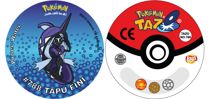 788 Tapu Fini Pokemon Tazos Vector Drawing by tekserkan on DeviantArt
