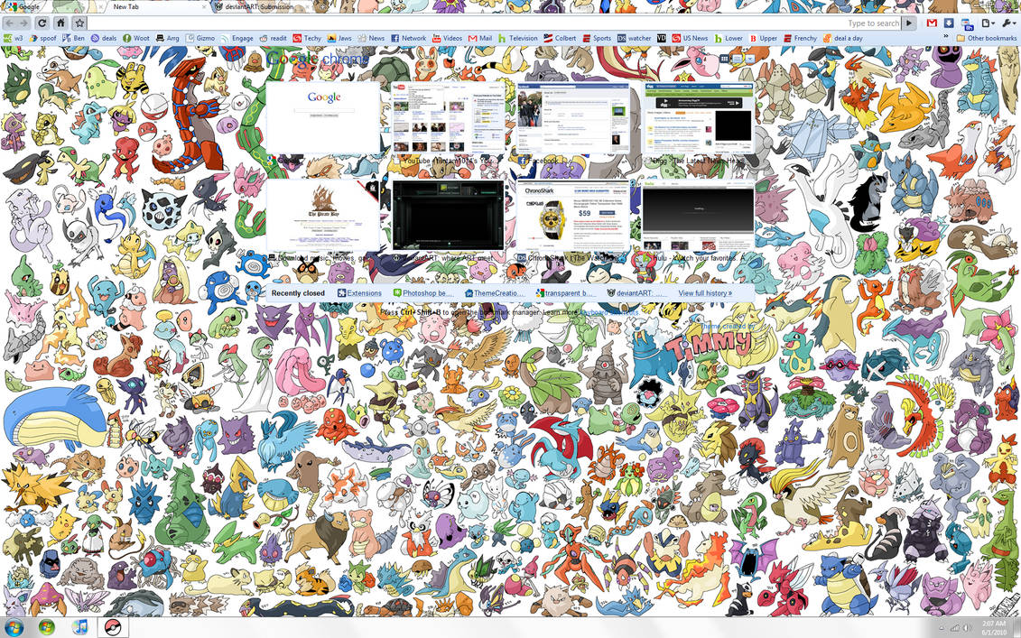 Pokemon Chrome Theme by timtam10 on DeviantArt