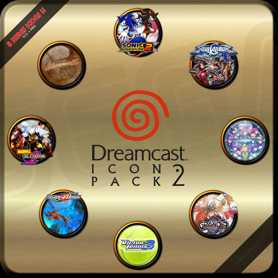 Dreamcast Icon Pack #2 by kontxouso on DeviantArt