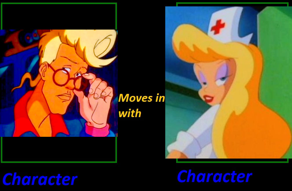 Egon moves in with Heloise by IrishWhoGirl on DeviantArt