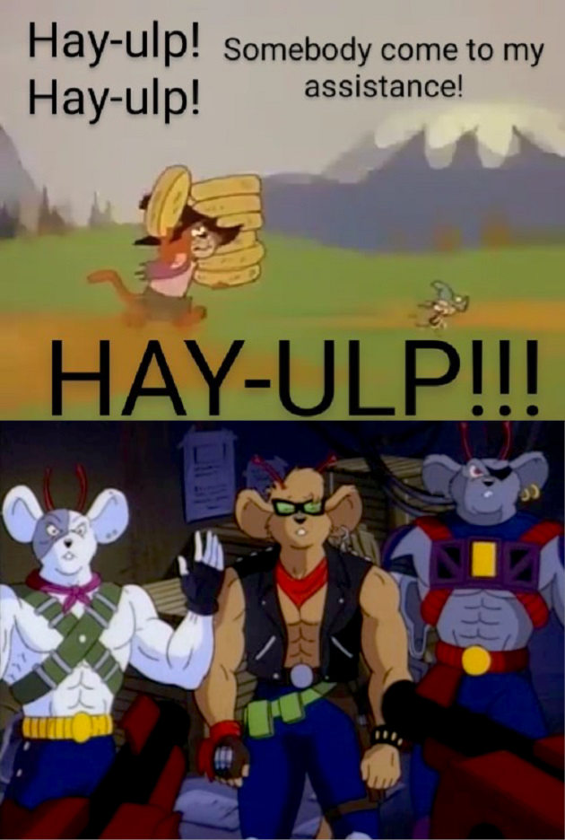 Biker Mice From Mars rescue Mushmouse by IrishWhoGirl on DeviantArt
