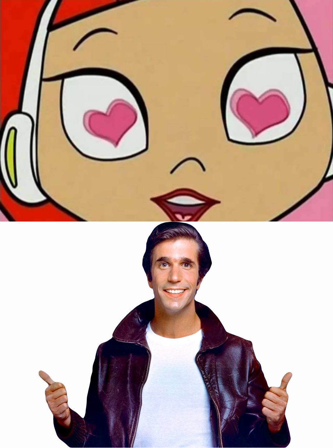 Atomic Betty in love with Fonzie by IrishWhoGirl on DeviantArt